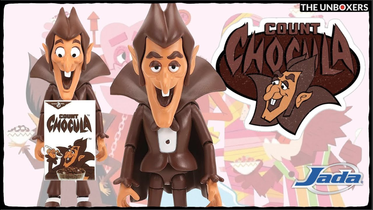 Count Chocula Jada Toys General Mills Cereal Monsters Action Figure - YouTube