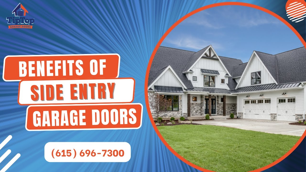 Benefits of Side Entry Garage Doors - YouTube
