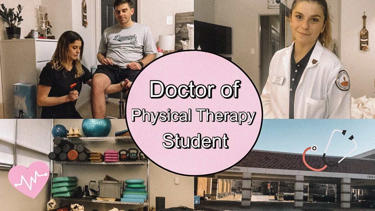 week in the life of a DPT student: competencies, modalities lab, + more ...