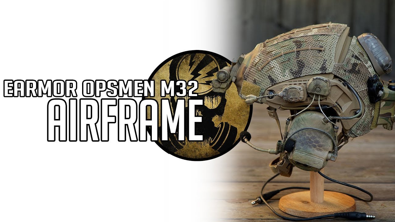 MI CASCO DE AIRSOFT · TMC Airframe + Earmor Opsmen m32 - YouTube