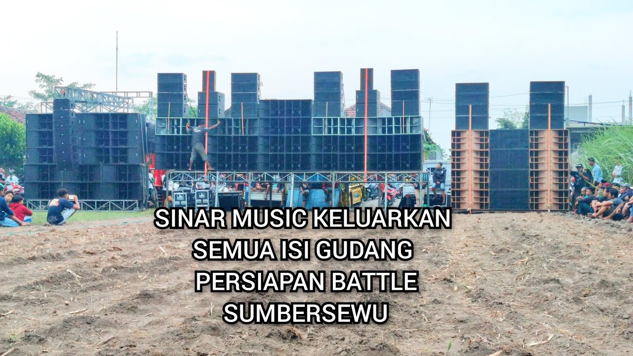 Cek sound sinar music persiapan ke sumbersewu pakai box f118 - YouTube