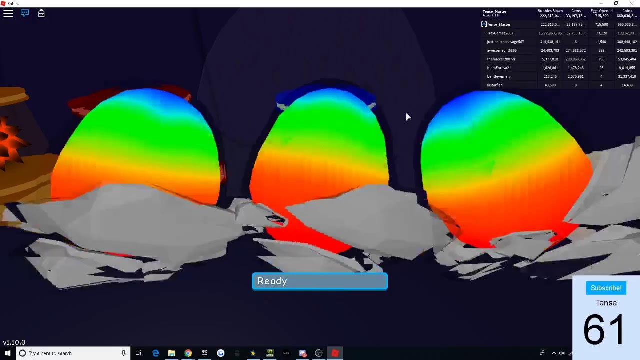 AFK HATCHING FOR RAINBOW SHOCK BGS (Roblox) - YouTube