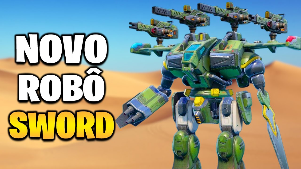 War Robots Testando o Novo Robô Sword Unit 190! Seraph 2.0? - YouTube