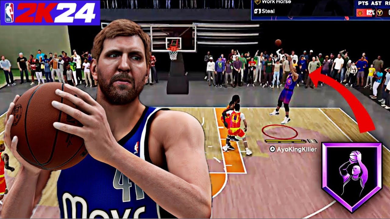 Dirk Nowitzki "Post Fade God" Build is Insane! (NBA 2K24) - YouTube