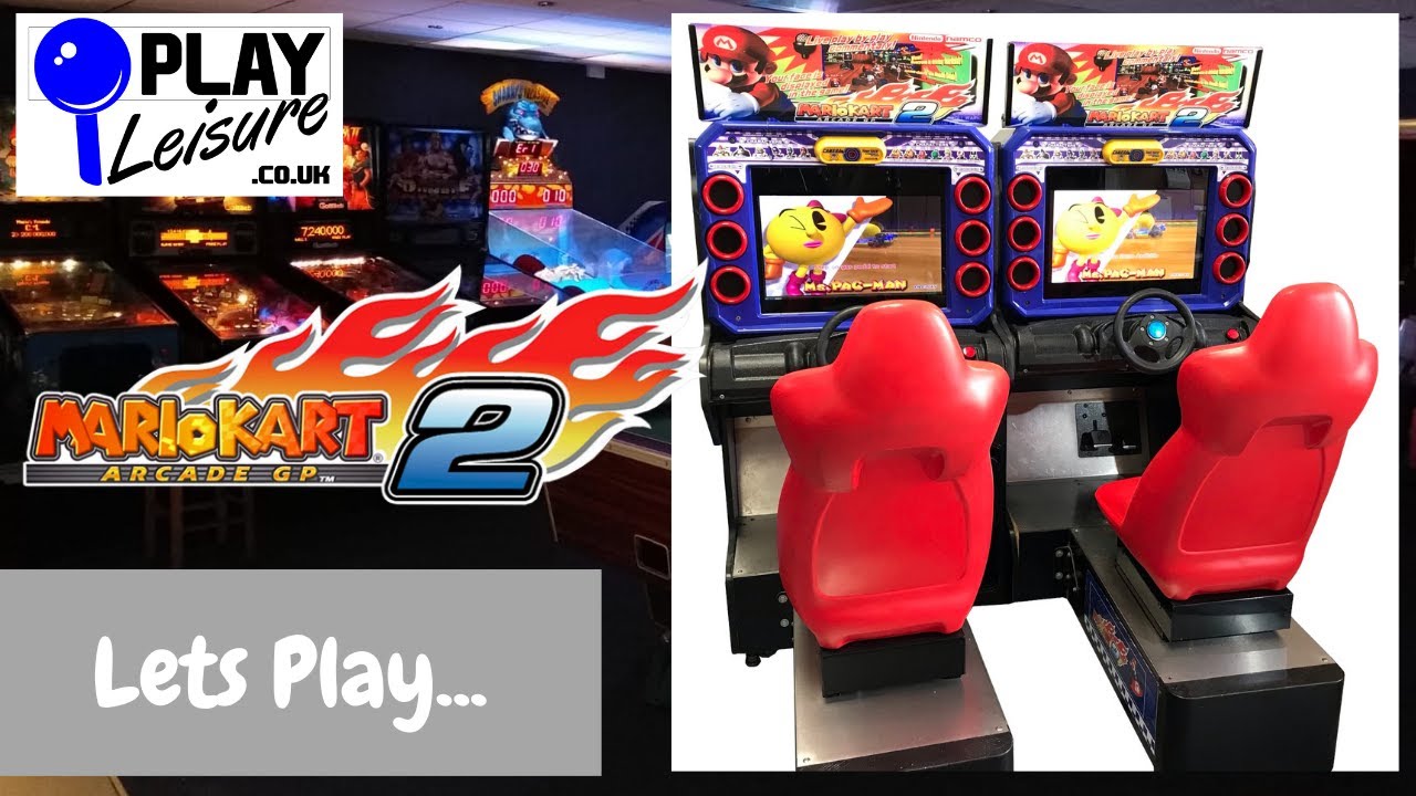 Nintendo's Mario Kart Arcade GP 2 is an AWESOME Arcade Machine! Let's ...