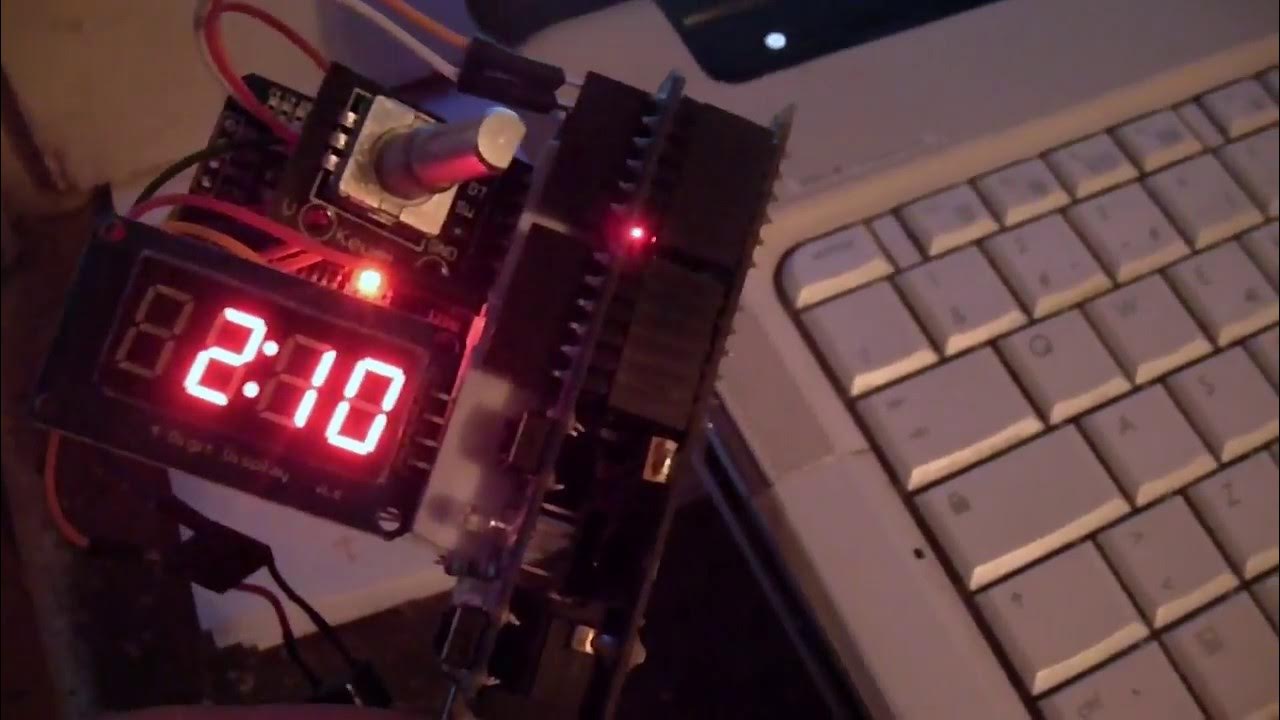 Arduino clock with DS3231 on TM1637 display (4) - YouTube