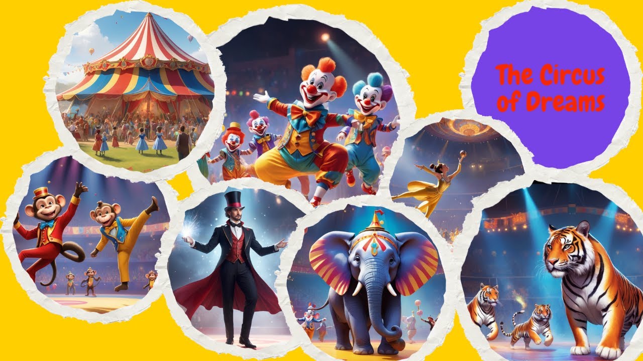 🎪 The Circus of Dreams: A Magical Journey of Wonder and Imagination 🎩🐰 ...