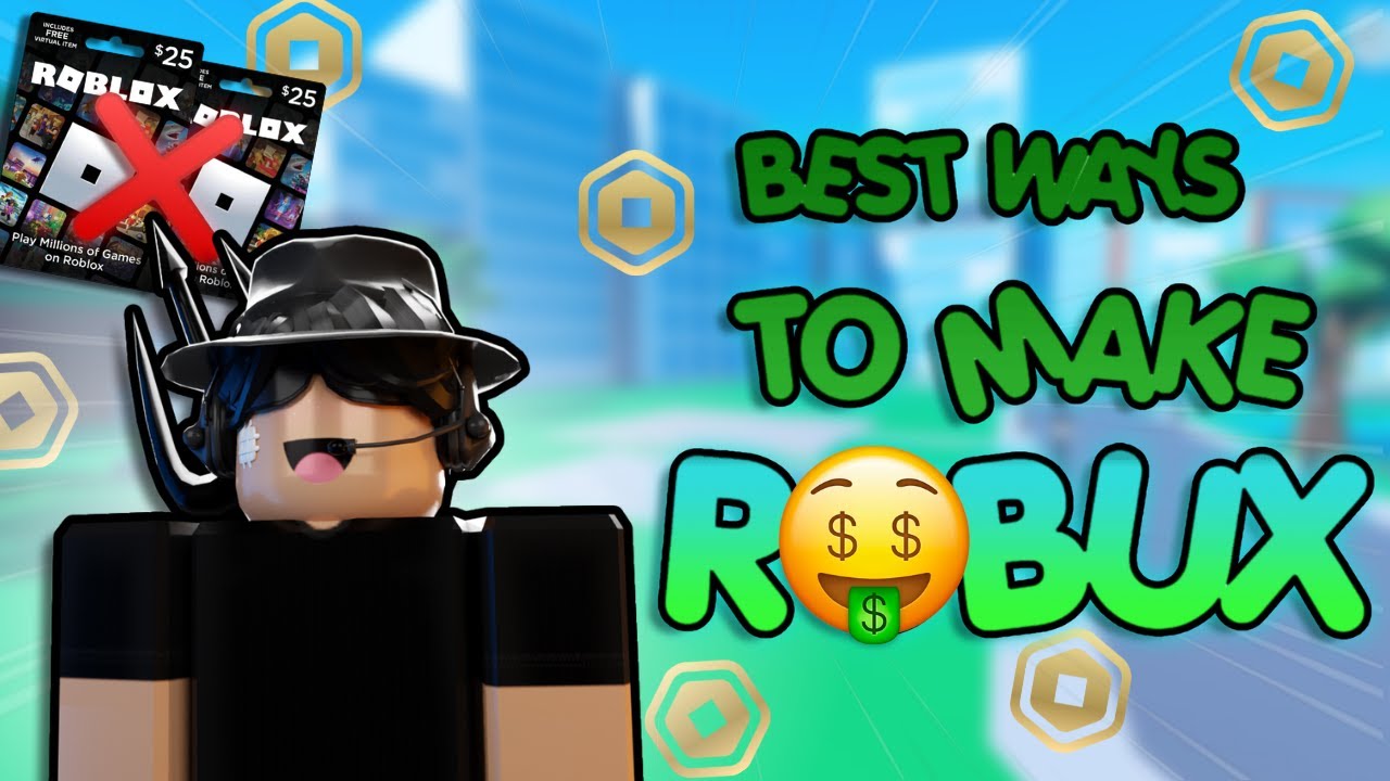 New *BEST* Ways To Make *ROBUX* IN ROBLOX! (2023) Working! - YouTube