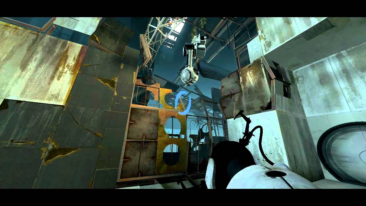 Portal 2 Play Through Chapter 1 (Part 2) - YouTube