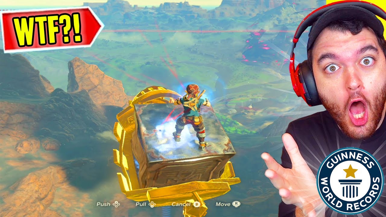 WORLD RECORD "BREATH OF THE WILD" SPEEDRUN IS CRAZY!!! - YouTube