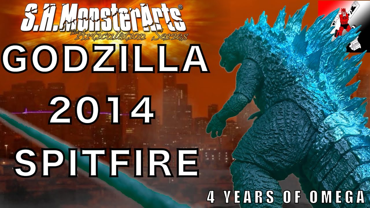 S.H. Monsterarts Godzilla 2014 SpitFire Version (4 Years Of Omega ...
