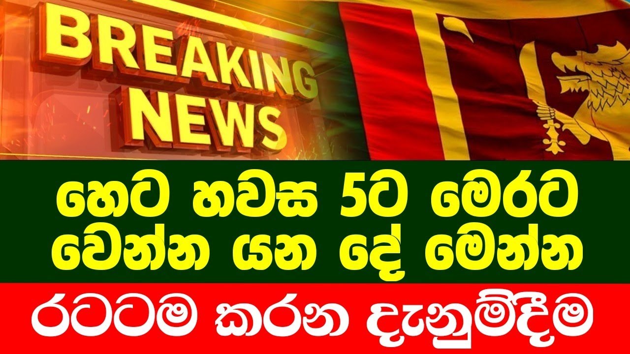 BREAKING NEWS | Tomorrow special news just update - YouTube