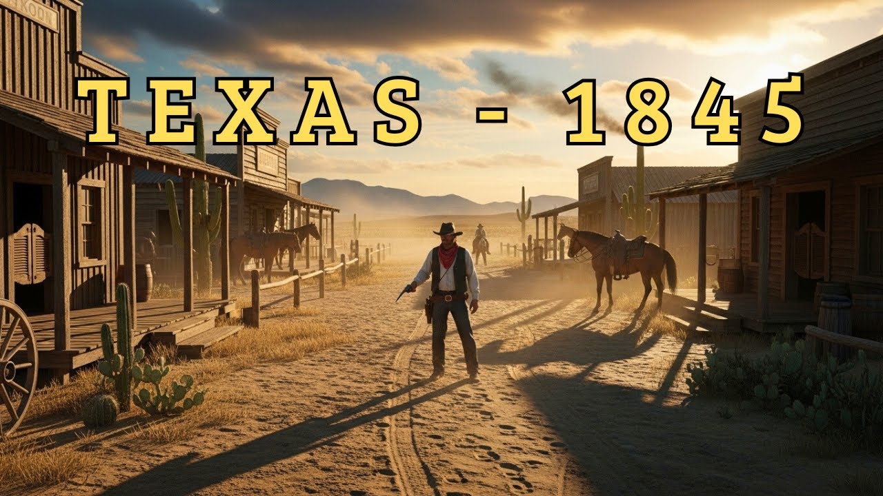 Texas 1845: Life in the Wild West (Reconstruction AI) - YouTube