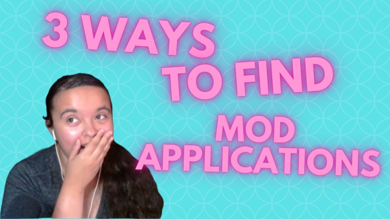 3 ways to find Twitch/Discord Mod Applications! - YouTube