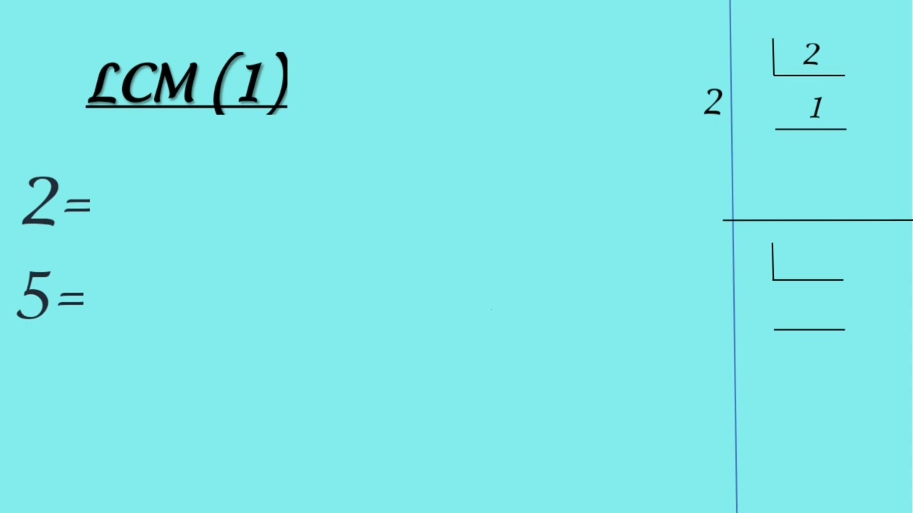 Least Common Factor Step By Step Easy LCM OF 2 5 YouTube least-common-factor-step-by-step-easy-lcm-of-2-5-youtube