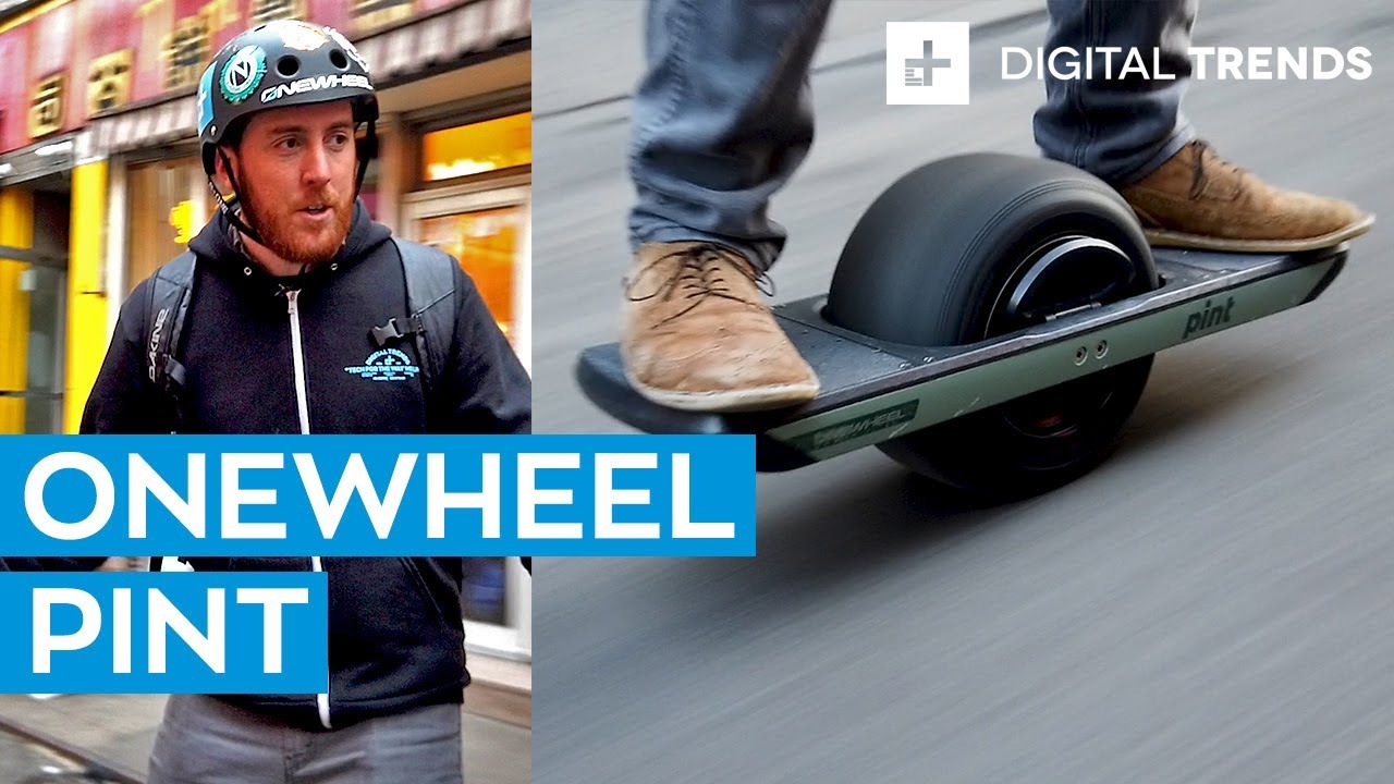 Onewheel Pint: First Ride/Hands-on in Chinatown - YouTube