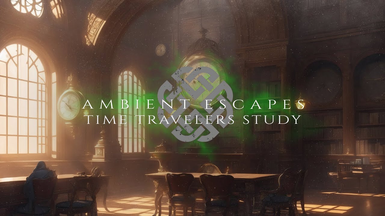 Time Traveler's Library | ASMR Sounds For Relaxing, Sleep, Study ...