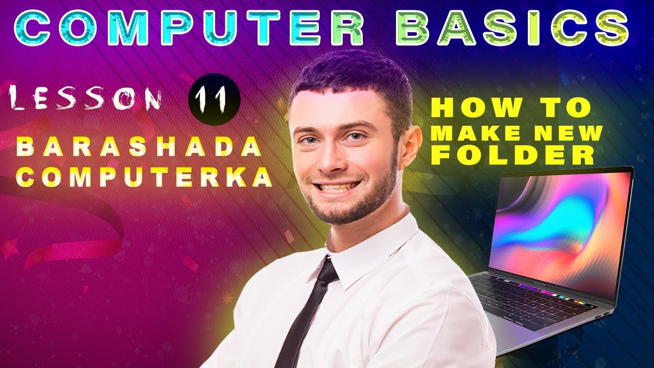 11 SIDEE LOO SAMEEYAA FOLDER/QAANAD BARASHADA COMPUTER KA 🖥 - YouTube