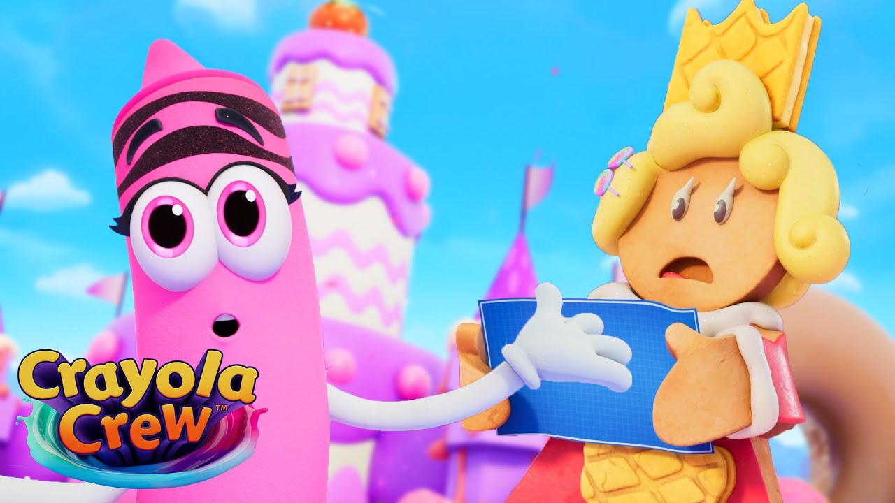 Making a Candy Castle with a Candy Princess! | @CrayolaCrewOfficial ...