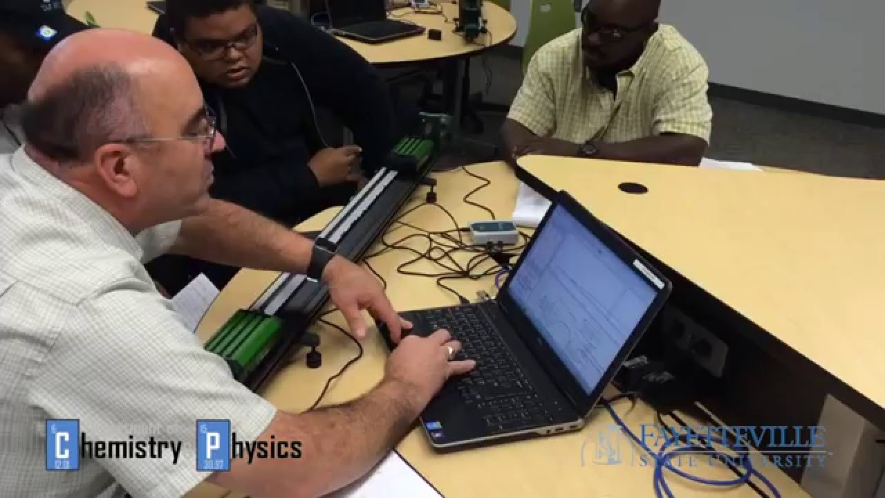 Physics in Studio Classroom at Fayetteville State University - YouTube