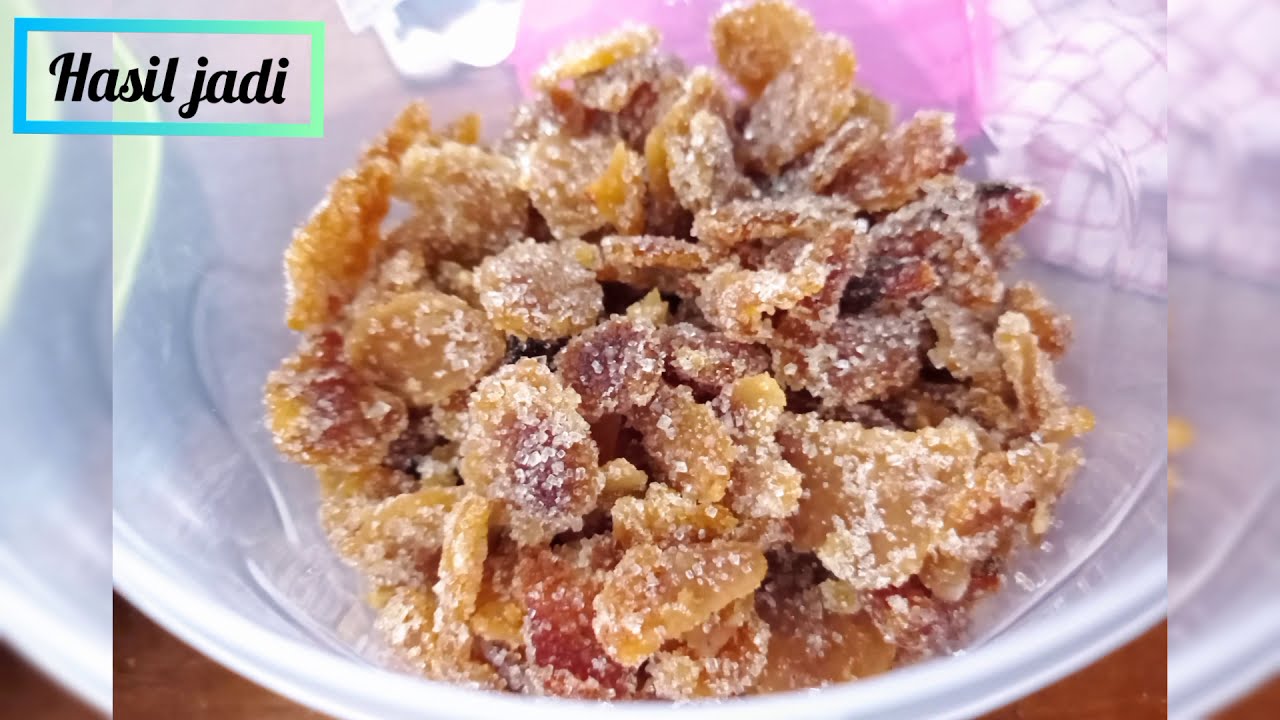 Pembuatan Manisan Jahe - YouTube