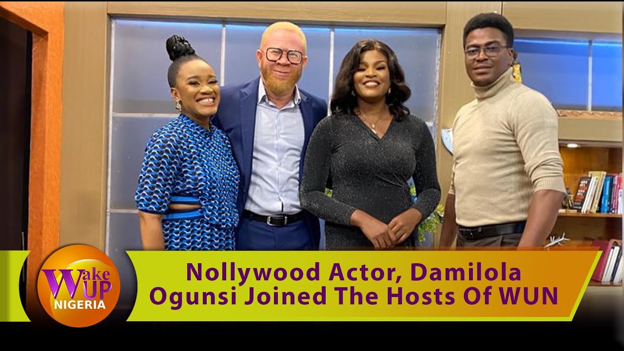 Damilola Ogunsi aka "The Goldfish" Joined The Hosts For An Interesting Episode On Wake Up ...