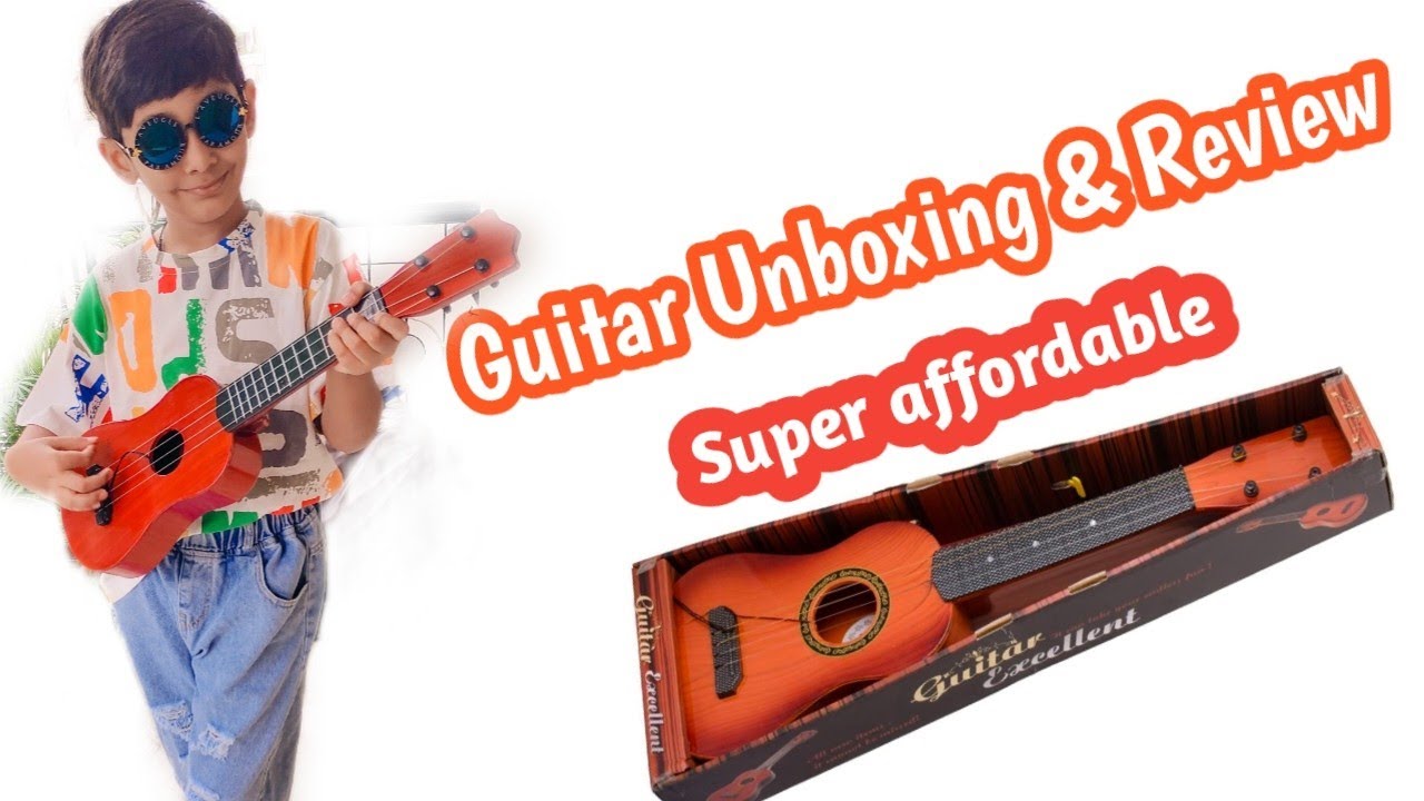 Guitar for Kids // unboxing and review//Toys #review #actyreyansh - YouTube