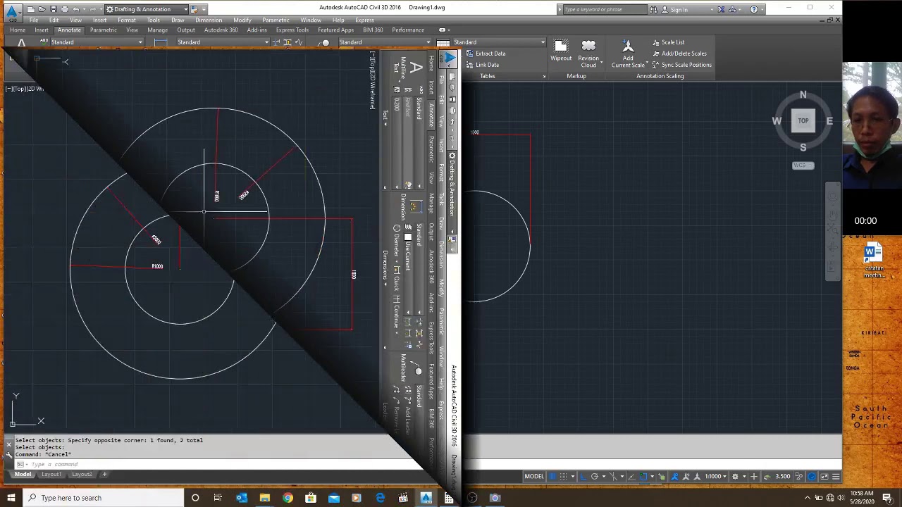Tutorial dasar dasar Autocad untuk pemula bagian 3 - YouTube
