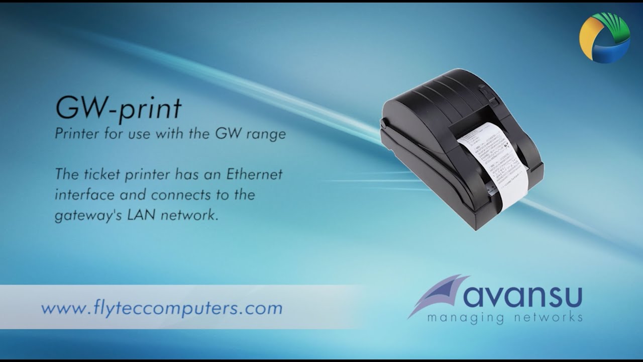 GW print - Print for use with the GW range - YouTube