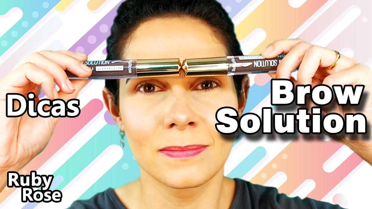 Ruby Rose - Brow Solution - Resenha e DICAS - YouTube