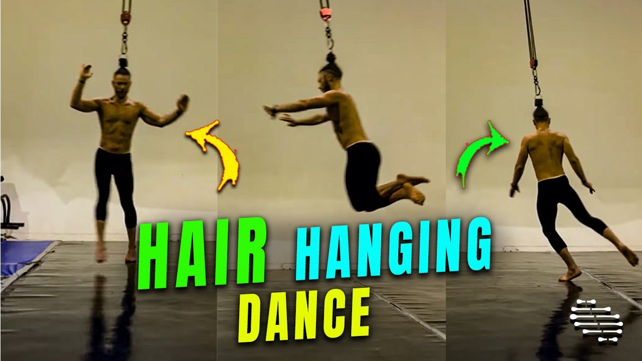 Dancer Does a Hair Hanging Improvisation Performance - YouTube