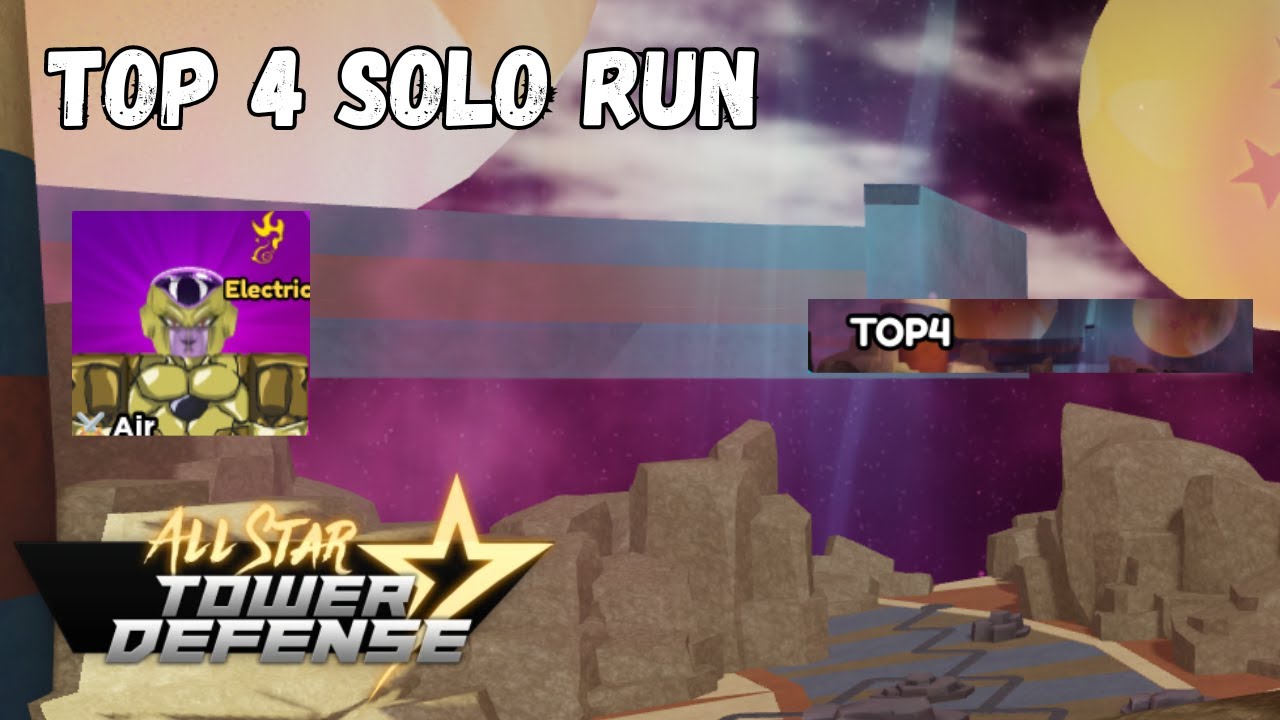 TOP 4 SOLO RUN (GOKU/JIREN EVO RAID POD) All Star Tower Defense ASTD ...