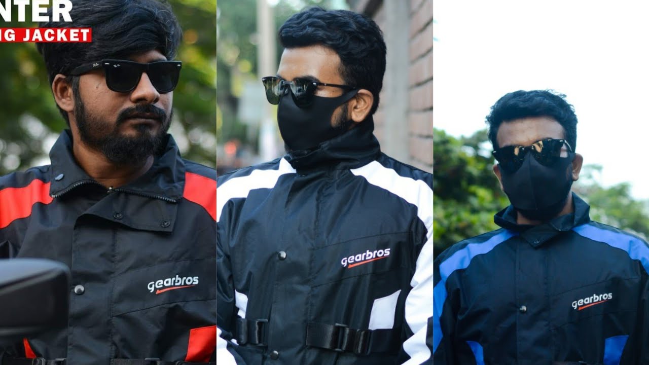 Premium Quality Winter Riding Jacket 100% Air Proof and Waterproof ...