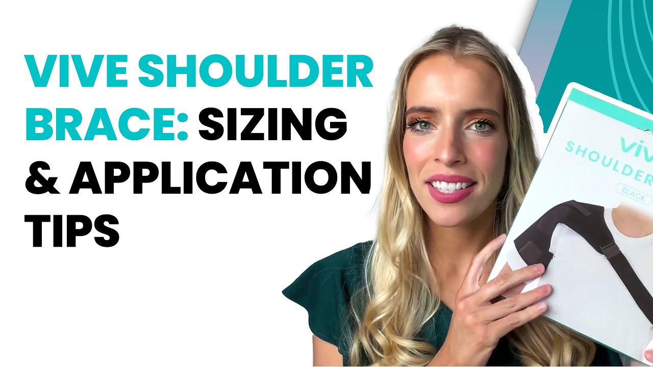 📏💪 Ultimate Guide to Vive Shoulder Brace: Sizing & Application Tips ...