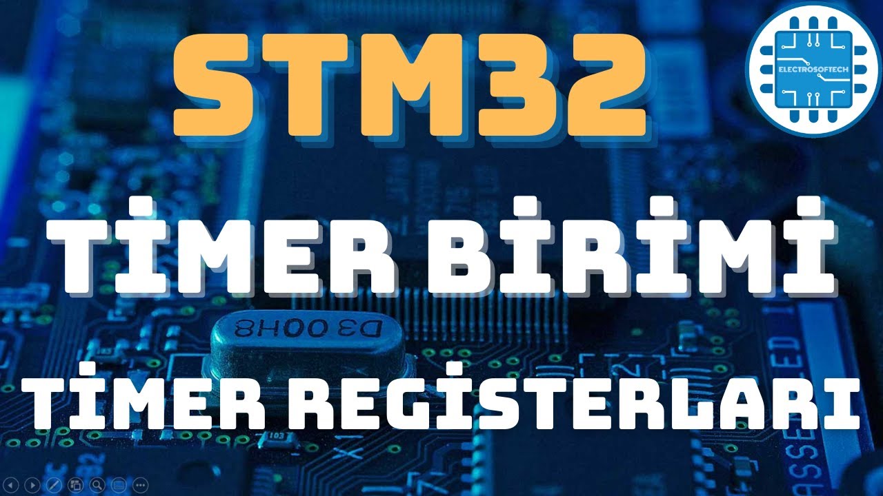STM32 TİMER BİRİMİ - 2 | Timer Registerları - YouTube