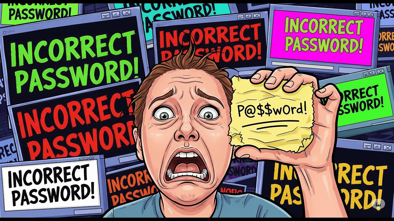 Still Using Sticky Notes for Passwords? Watch This. #passwordmanager # ...