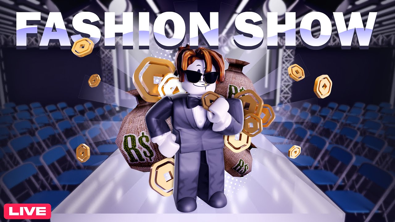🔴LIVE 🔴5,000 Robux FASHION SHOW 🤑 Roblox Catalog Avatar Creator!! - YouTube
