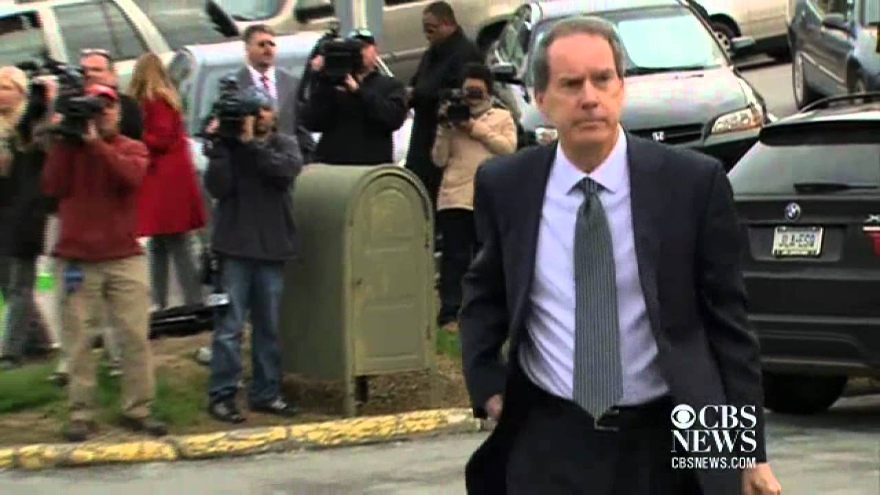 Jerry Sandusky sentenced to at least 30 years in prison - YouTube