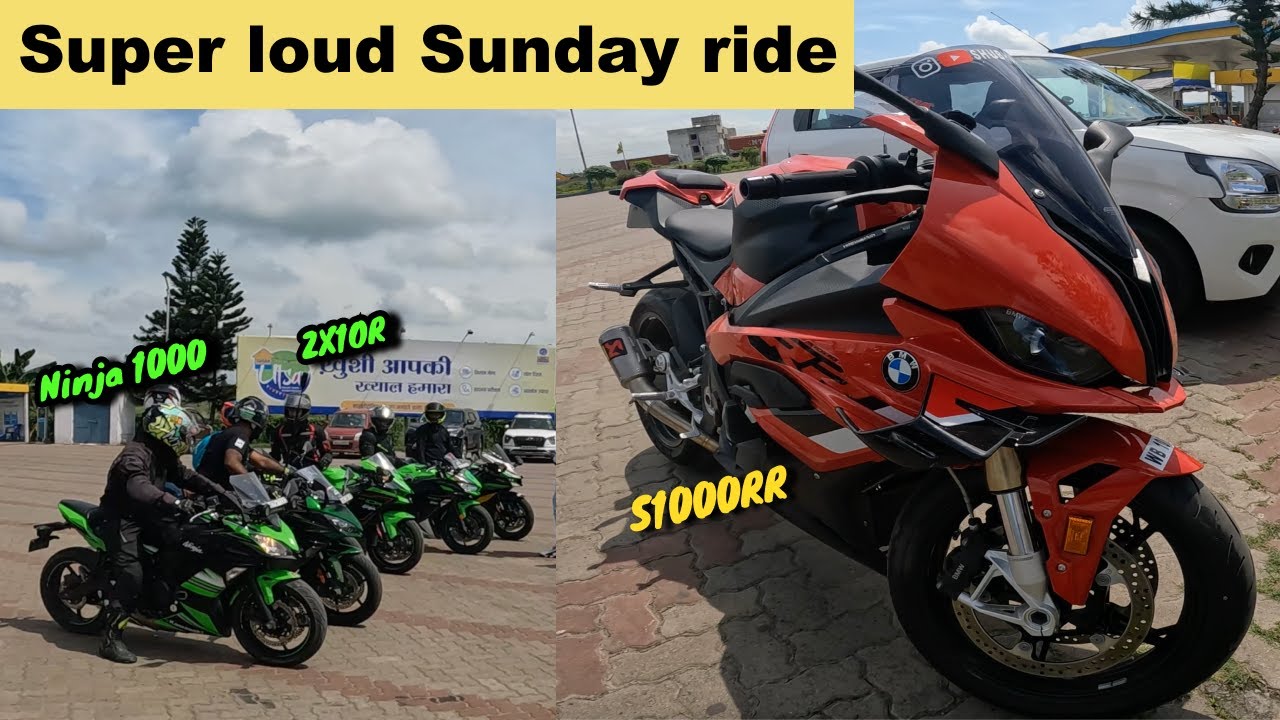 Super loud Sunday ride 🤯🔥!! II So many super bikes 🏍 #bike #ride #rider ...