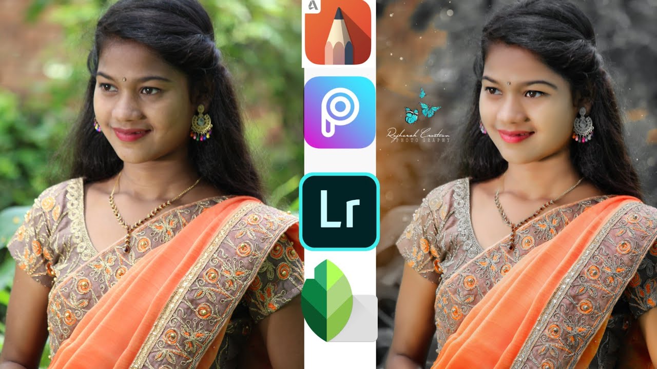 New editing style in picarts, snapsheet, Lightroom and scetch book app ...