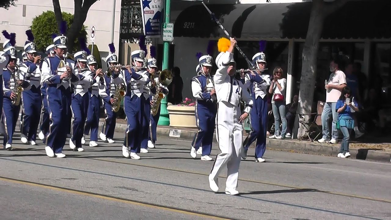 Big Four || 2016 Arcadia 1st Ave. Middle School Marching Band At Temple ...