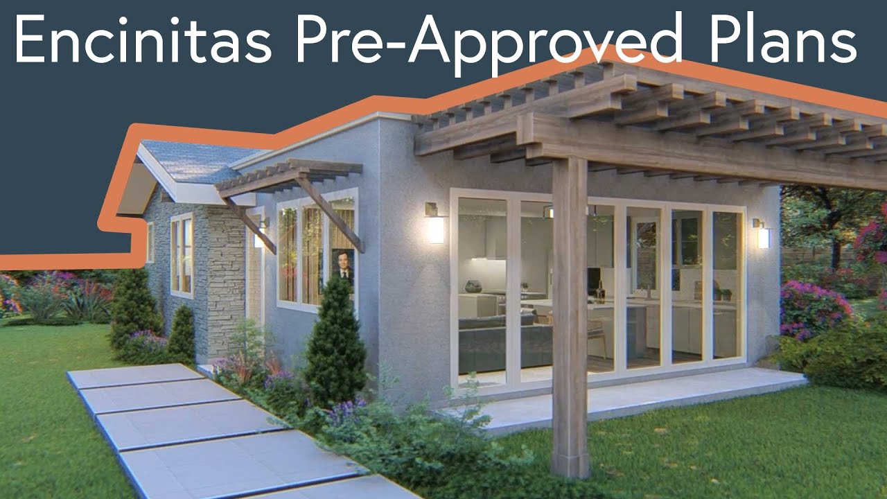 Encinitas Pre-Approved Accessory Dwelling Unit 3 bedroom Plans - YouTube