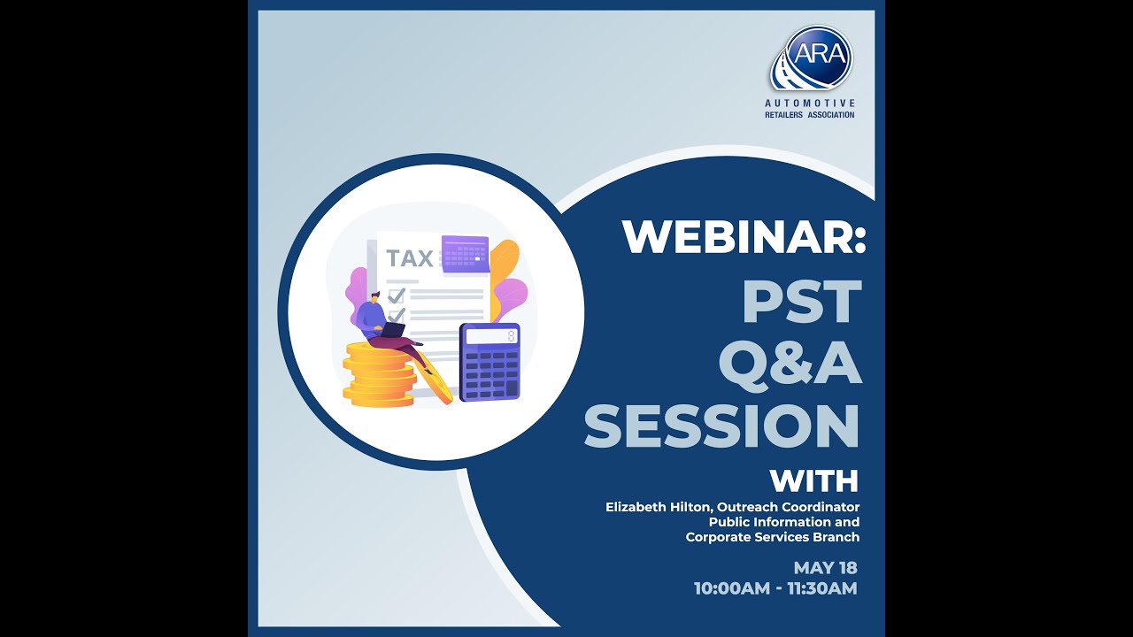 Webinar - PST Q&A Session with BC Tax Outreach - YouTube