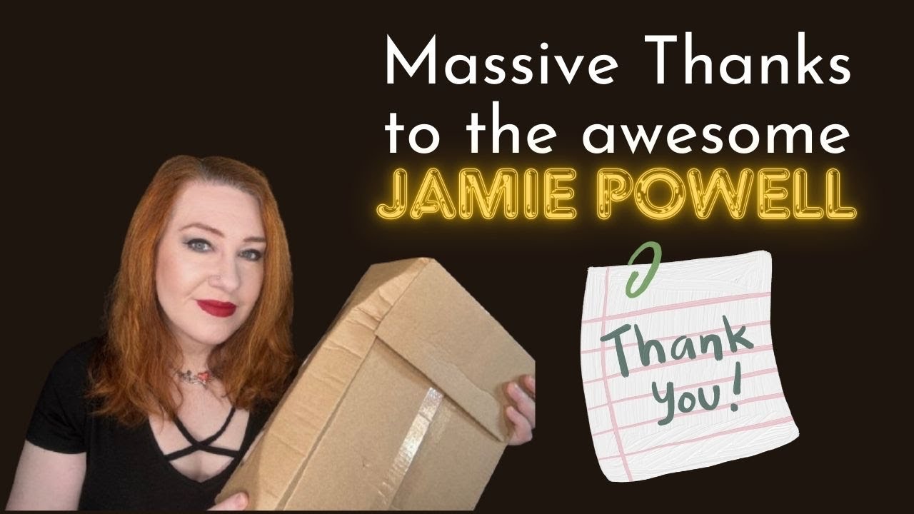 Darrens surprise gift from Jamie Powell - YouTube