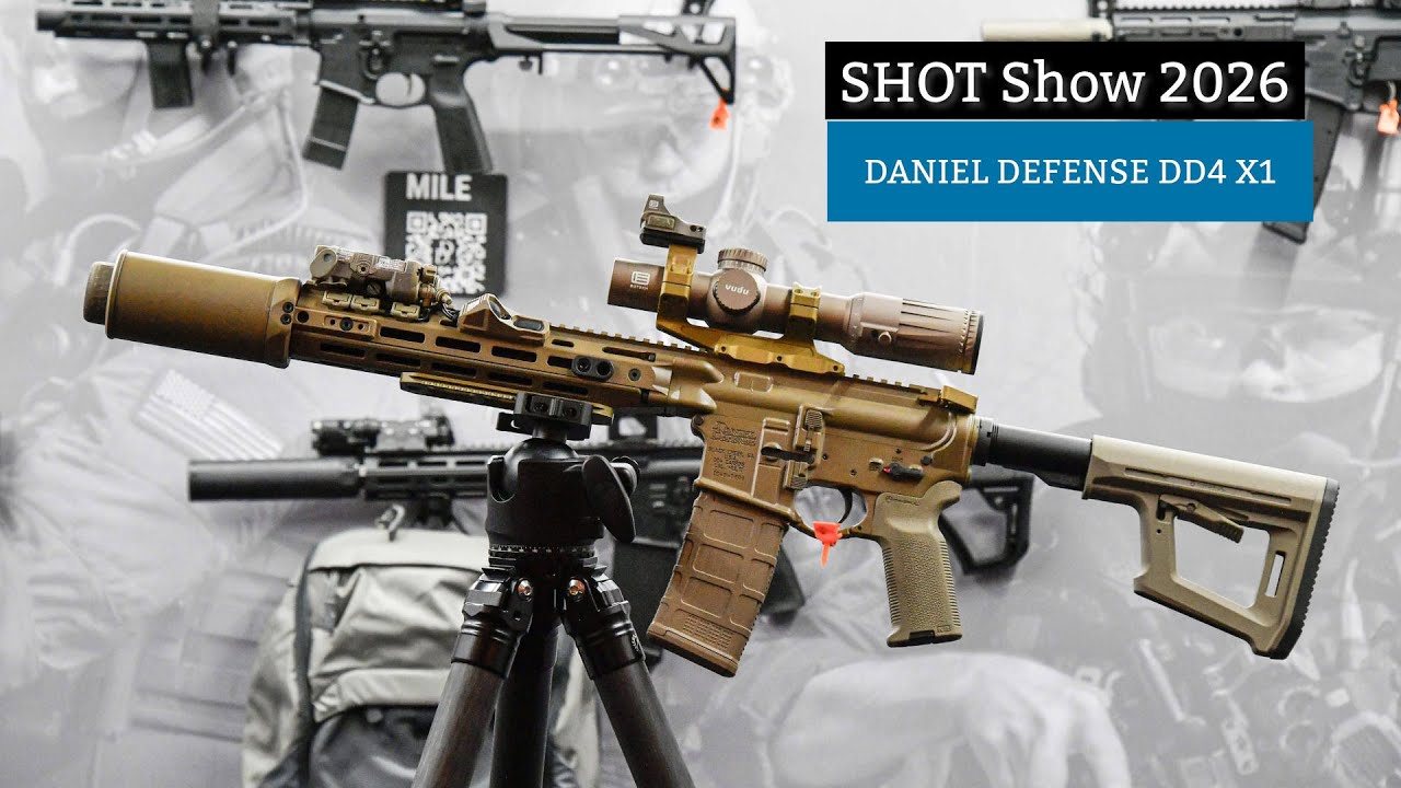 SHOT Show 2026: Daniel Defense DD4 X1, la nuova piattaforma in stile ...