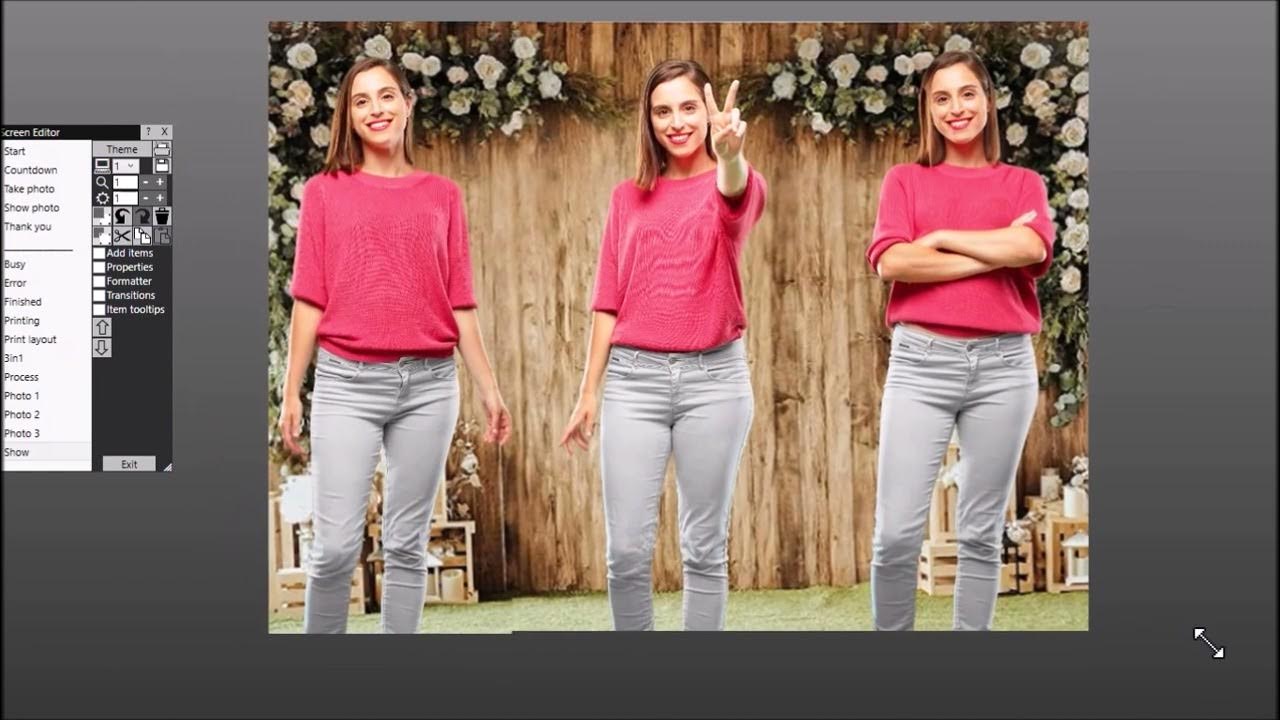 Merge 3 photos of the same person into 1 photo - YouTube