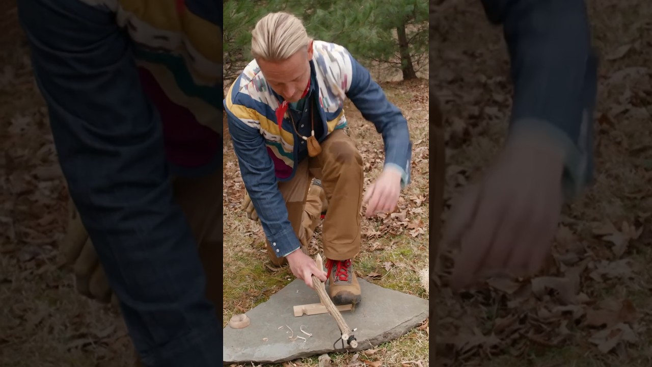 🔥 How to Start a Fire with the Bow Drill: VIDEO #10: DIVOT & BODY ...