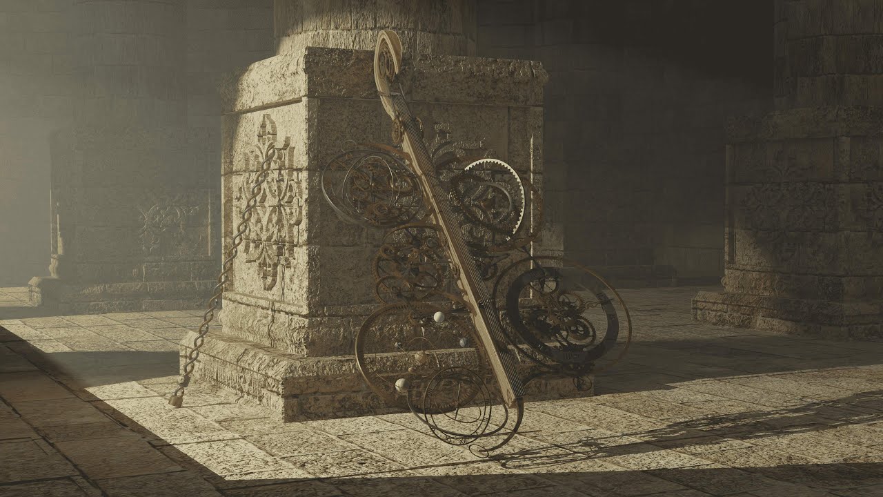 Violin Animation 2 (BlenderxCycles) - YouTube