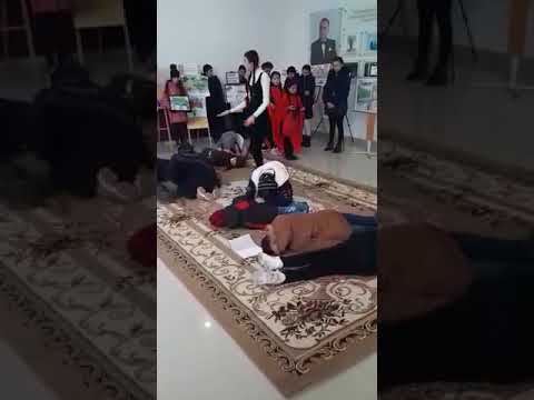 Samux şeheri Kolayir kendi 3 saylı mektebin 20 yanvara hazırladığı kompozisyası