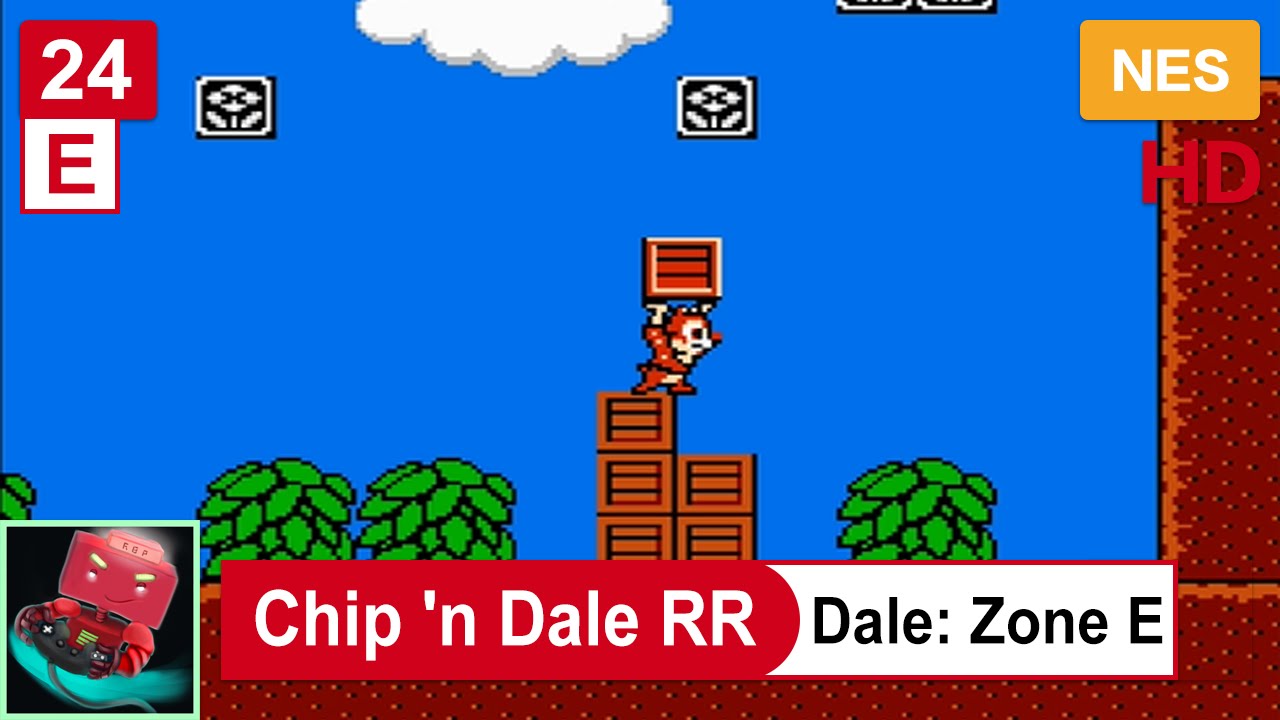 [Chip 'n Dale Rescue Rangers] (NES) - Dale Player: Zone E, 1080p Full ...